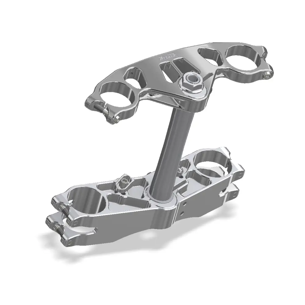 Attack Performance Triple Clamp Kit, GP, Yamaha YZF R1 07-14