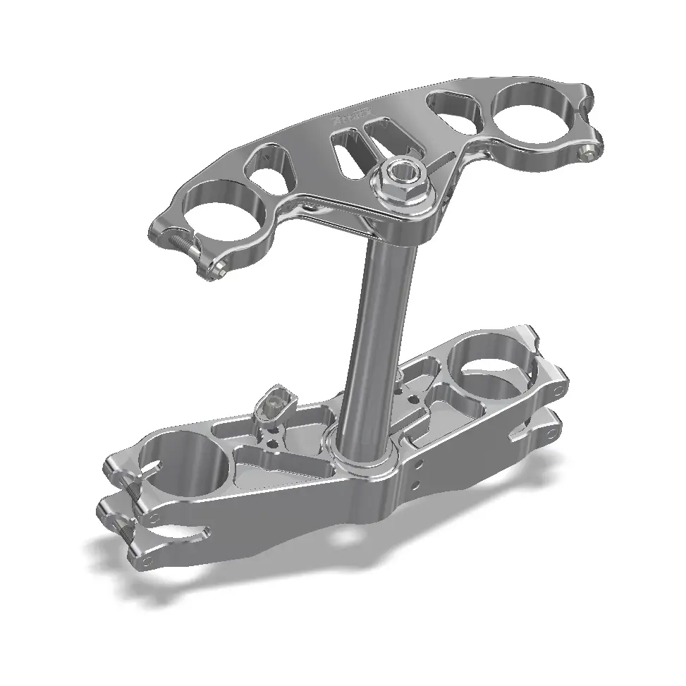 Attack Performance Triple Clamp Kit, GP, Yamaha YZF R6 17-